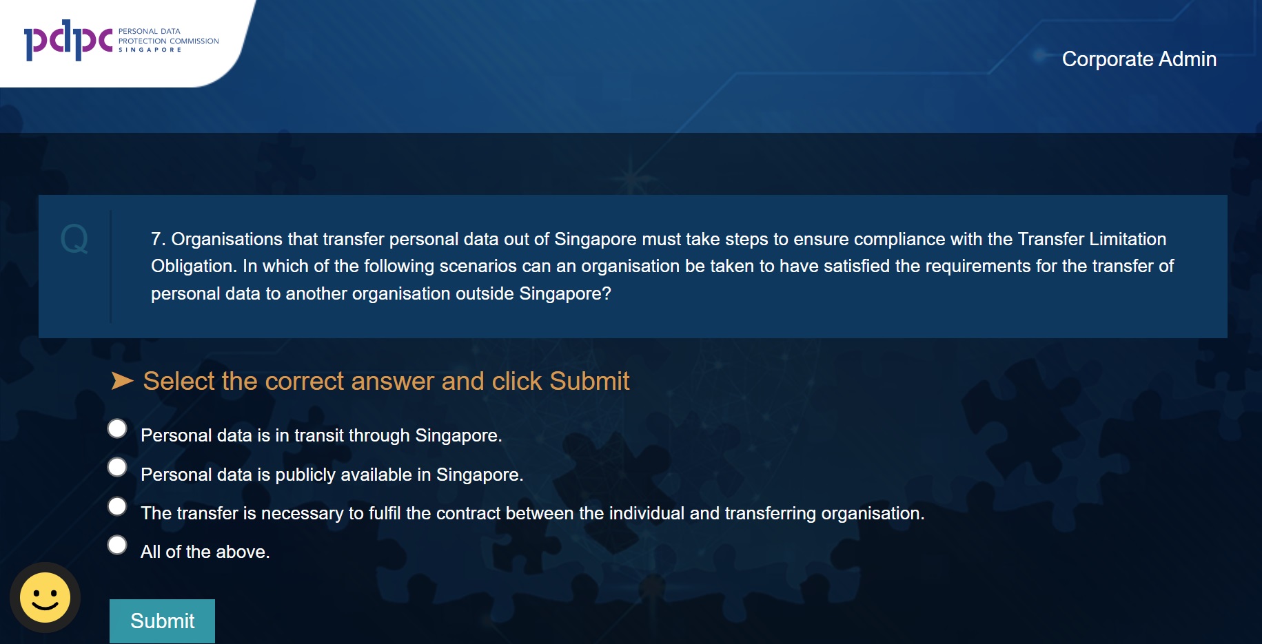 PDPA Course Tutorial & DPO Challenge - Jurong Christian Church