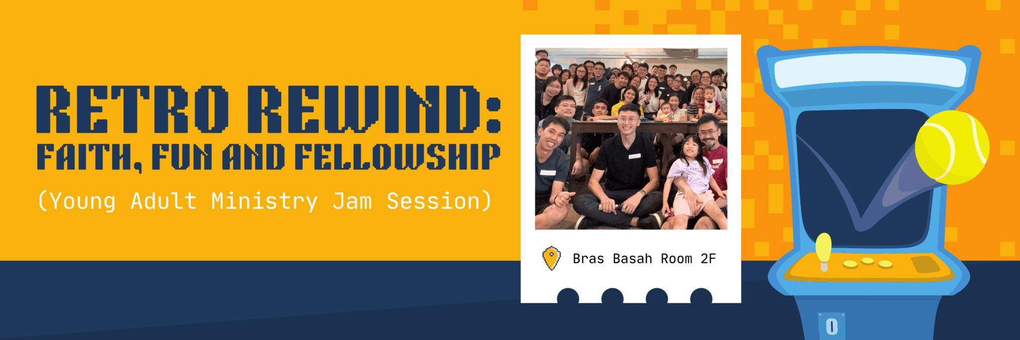 Retro Rewind: Faith, Fun and Fellowship (Young Adult Ministry Jam ...